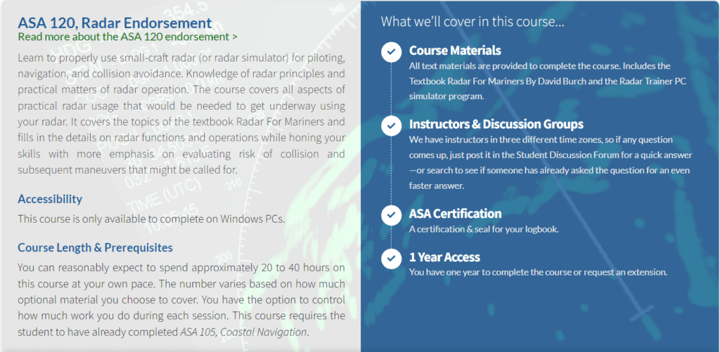 Online Sailing Courses - Lake St Clair Sailing School