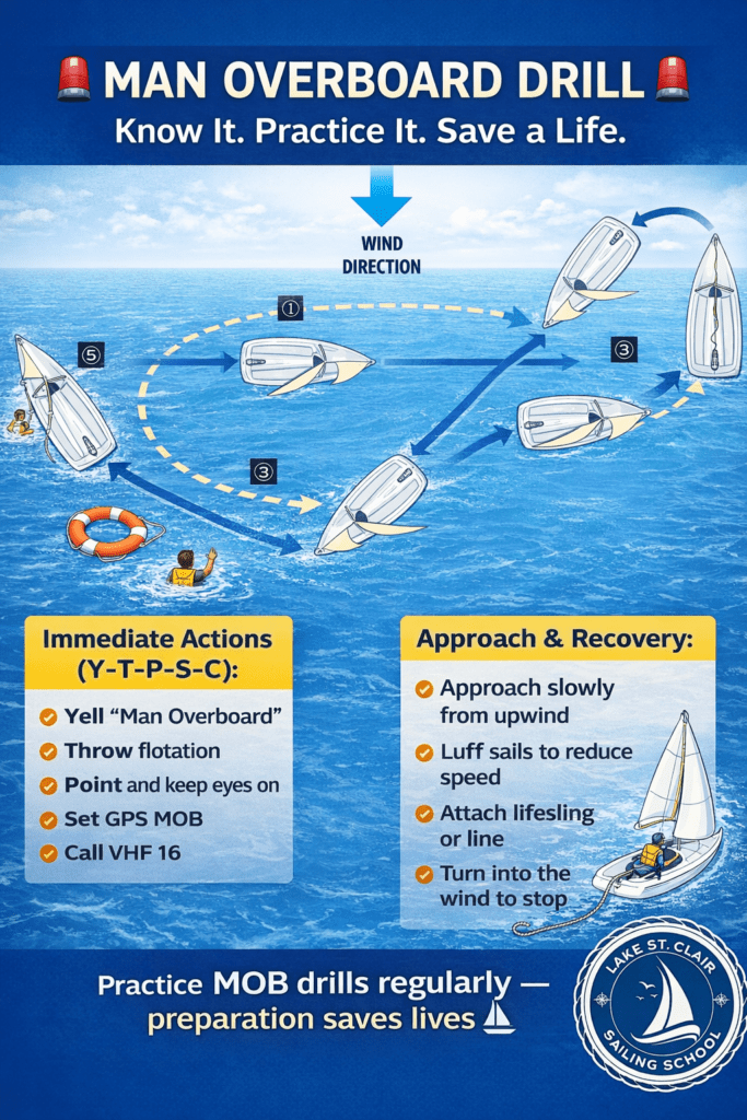 Man Overboard Drill — Every Sailor Should Know This - Lake St Clair ...